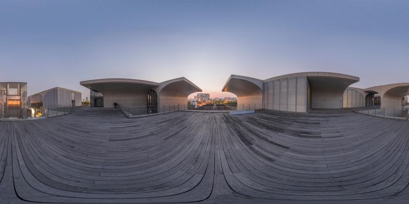 Asia's Urban Skyline: Shanghai, China HDRi Maps and Backplates