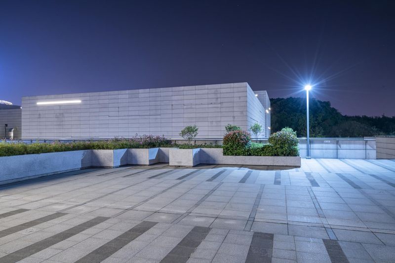 Asia's Urban Design: Concrete Plaza HDRi Maps and Backplates
