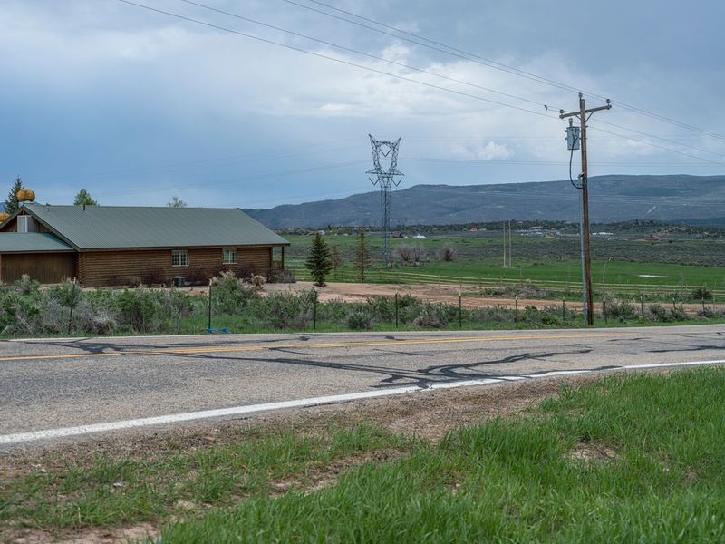 Asphalt Road in a Rural Landscape in Utah HDRi Maps and Backplates