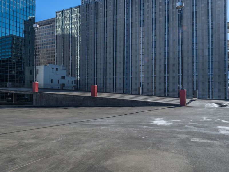 Atlanta's Business District Under a Clear Sky HDRi Maps and Backplates