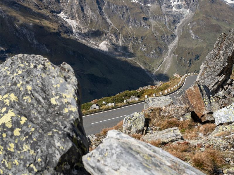 Austria Motorcycle Scenic Mountain Road HDRi Maps and Backplates