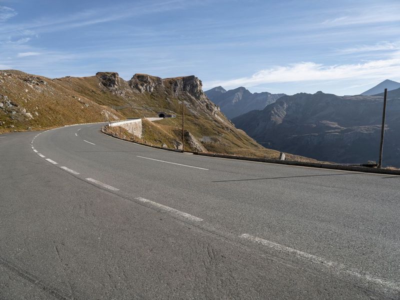 Scenic Motorcycle Ride on Austria's Roads HDRi Maps and Backplates