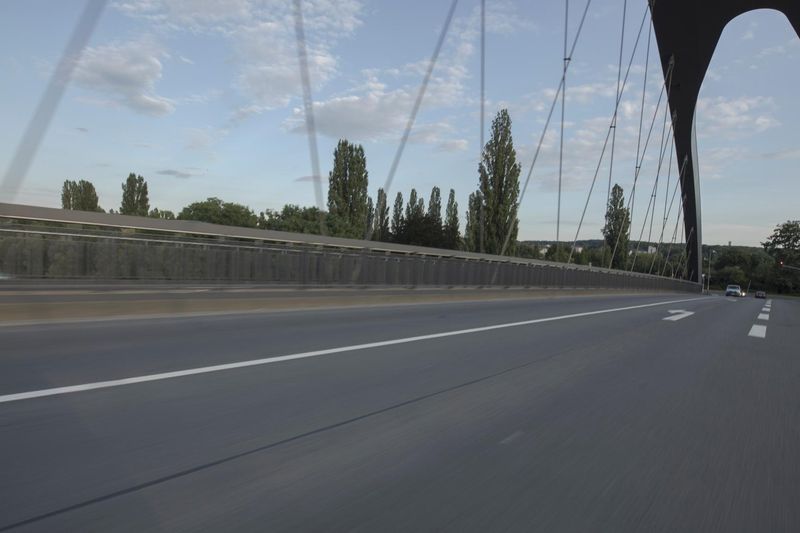 Autobahn in Germany at Dawn HDRi Maps and Backplates