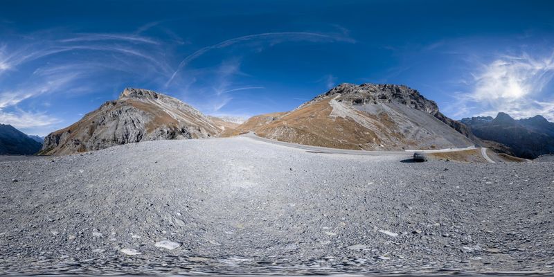 A High View of Nature in Italy - HDRi Maps and Backplates