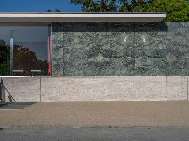 Barcelona Modern Architecture Museum: A Profile View HDRi Maps and ...