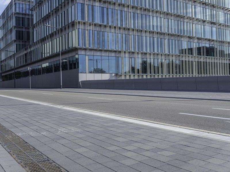 Barcelona Modern High Rise Building with Glass Wall HDRi Maps and ...