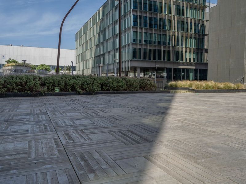 Barcelona's Modern Office Building: A Hub of City Life HDRi Maps and ...