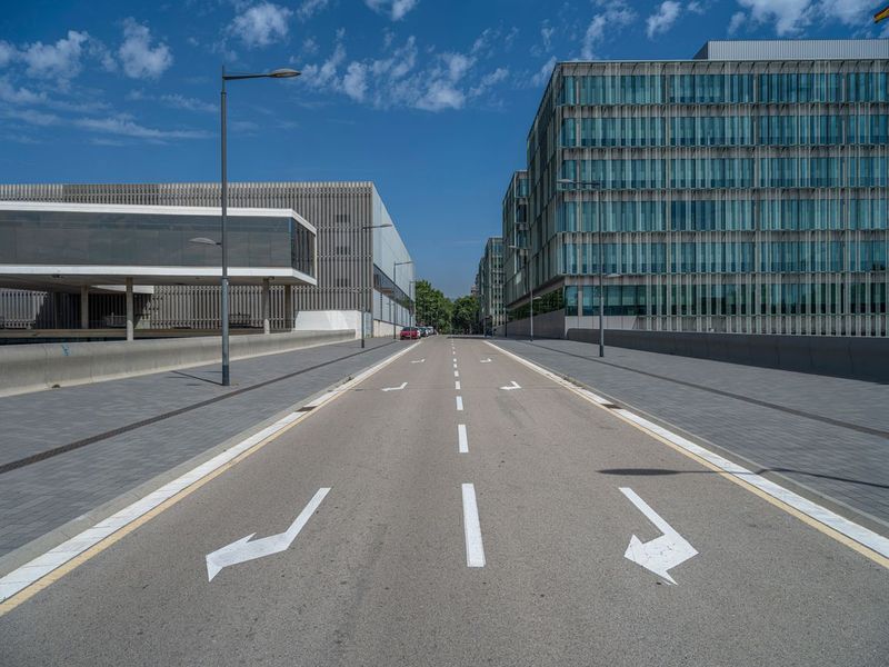 Barcelona's Straight Road: A Showcase of Modern Architecture HDRi Maps ...