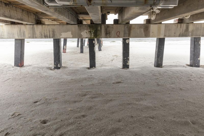 Beach Structure Covered in Sand with Pipes and Poles - HDRi Maps and ...