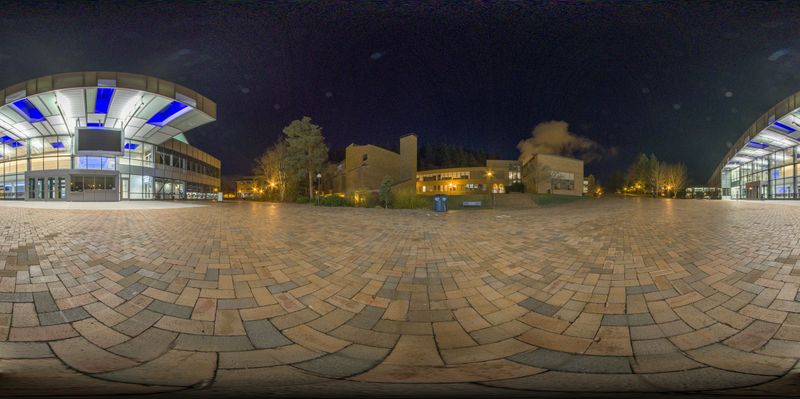 Bellingham, Washington: Night-Time Architecture HDRi Maps and Backplates