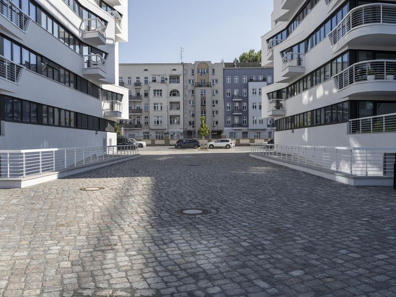 Berlin Architecture: Modern Residential Complex in Germany HDRi Maps ...