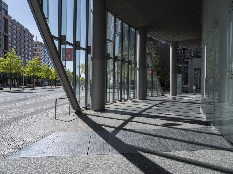 Berlin Architecture at Potsdamer Platz HDRi Maps and Backplates