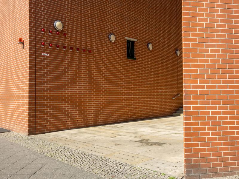 Berlin Building: A Yellow Facade with Large Windows HDRi Maps and ...