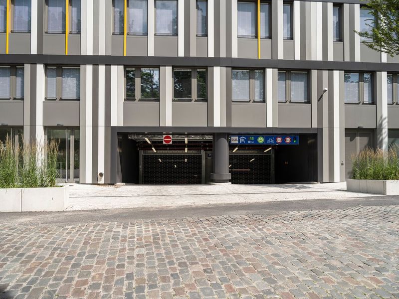 Berlin Business District with Modern Architecture HDRi Maps and Backplates