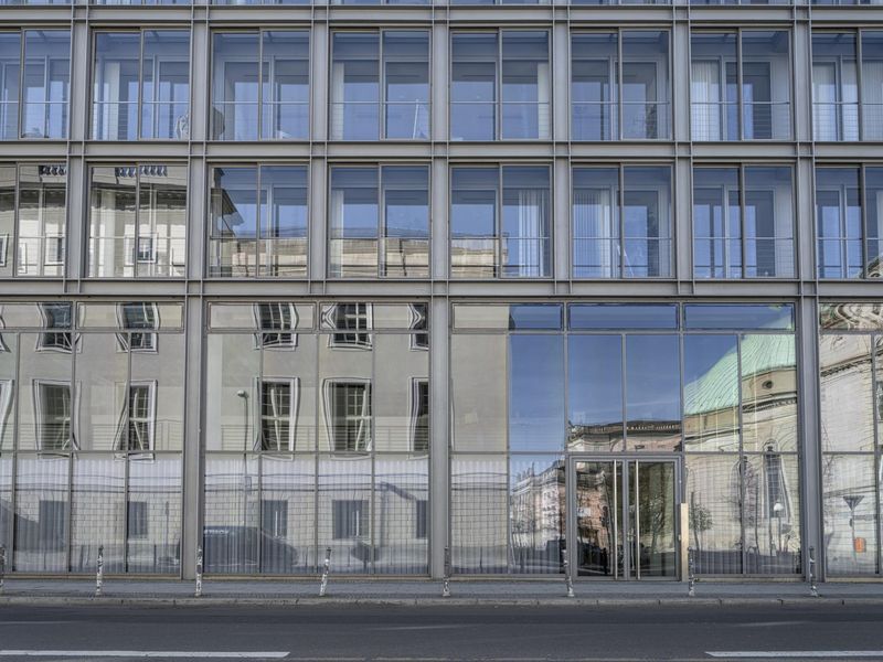 Berlin Business District: Reflections in a Glass Wall HDRi Maps and ...