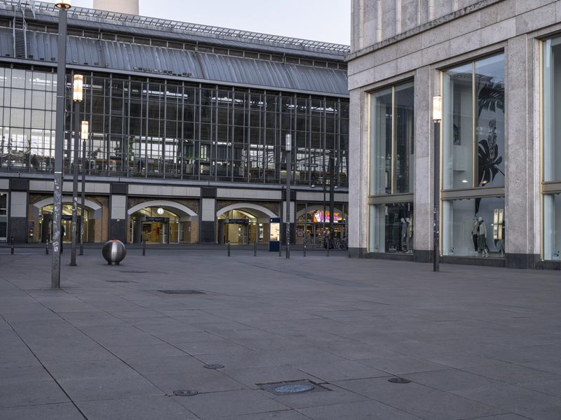 Berlin Business District Tourist Attraction HDRi Maps and Backplates