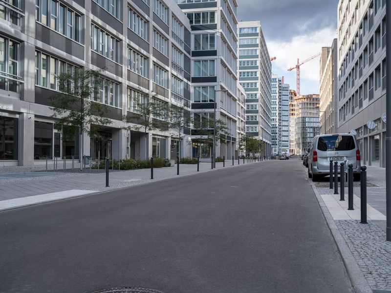 Berlin City: A Modern Urban Business Hub HDRi Maps and Backplates