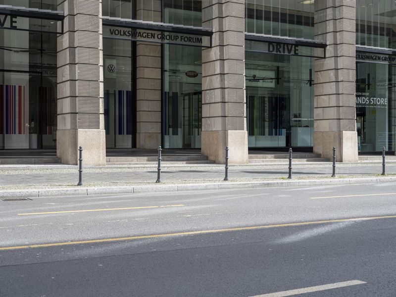 The Vibrant Streets of Berlin: Curb Reflections HDRi Maps and Backplates