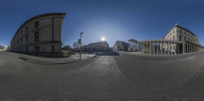 Berlin Cityscape: A Glimpse of Architecture in the Sunshine HDRi Maps ...
