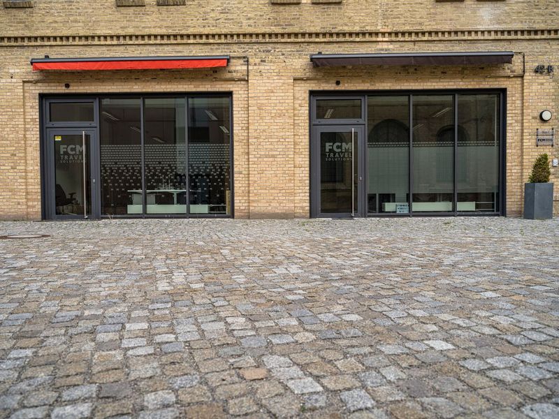 Brick Courtyard Architecture in Berlin, Germany HDRi Maps and Backplates