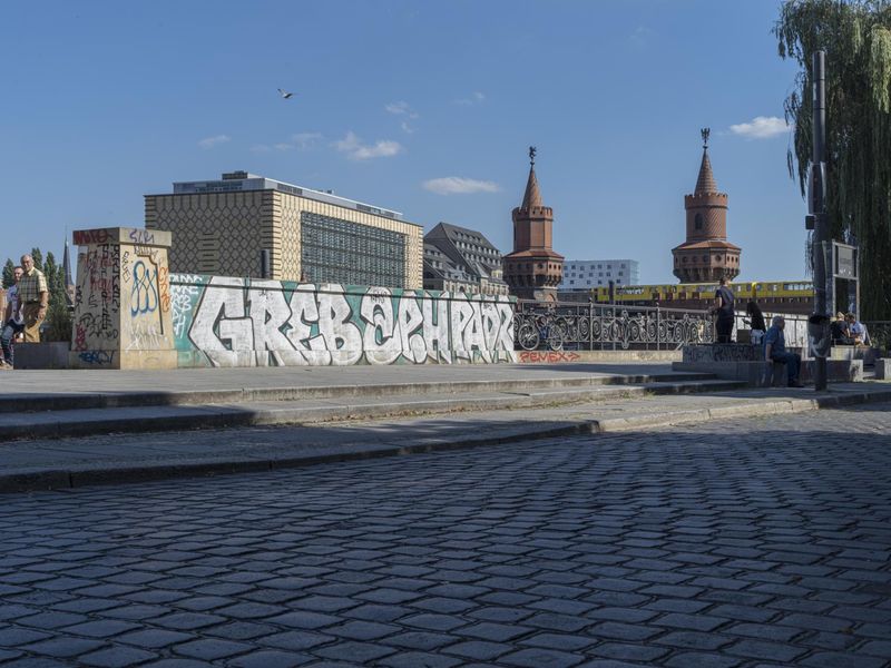 Berlin, Germany cityscape with classic architecture and urban design ...