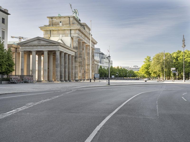 Berlin, Germany: Classic Architecture at Brandenburg Gate HDRi Maps and ...