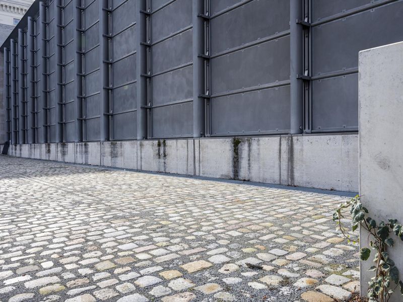 Berlin, Germany: A Concrete Building with a Stunning Facade HDRi Maps ...