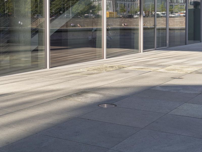 Berlin, Germany: Empty Patio and Modern Architecture HDRi Maps and ...