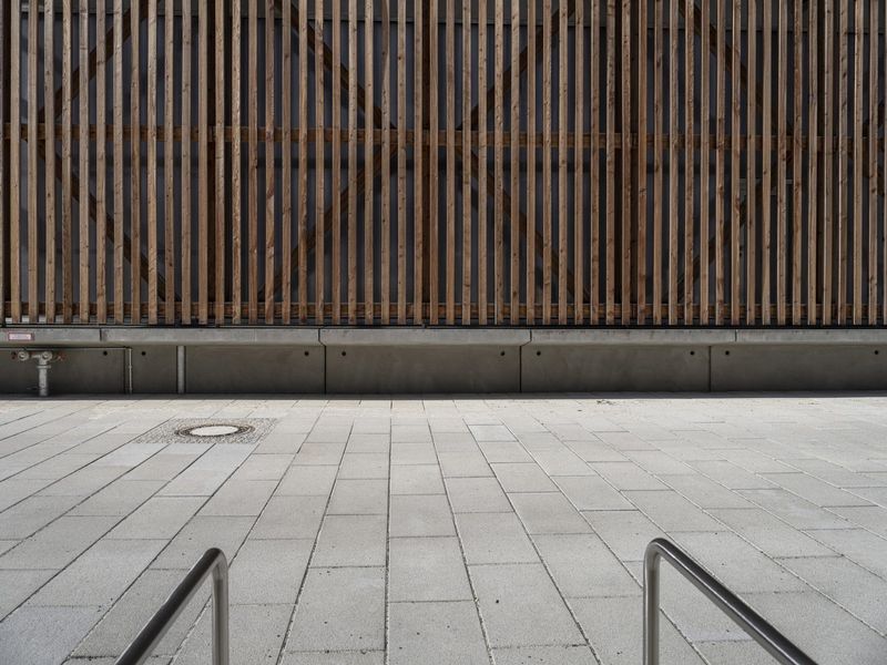 Berlin, Germany: Modern Architecture Bench HDRi Maps and Backplates