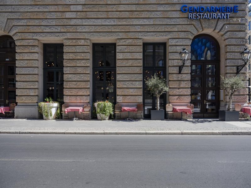 Berlin, Germany Pink Facade Building HDRi Maps and Backplates