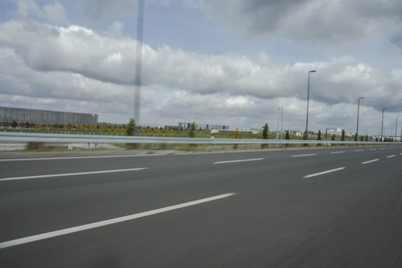 Suburban Landscape of Berlin, Germany: A View of the Highway HDRi Maps ...