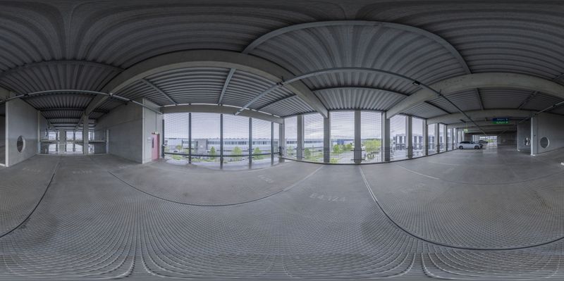 Berlin's Modern Architecture: Elevated Parking Decks HDRi Maps and ...