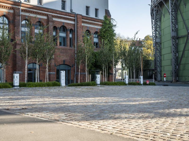 Berlin Town Square: Cobble Stone Architecture in Europe