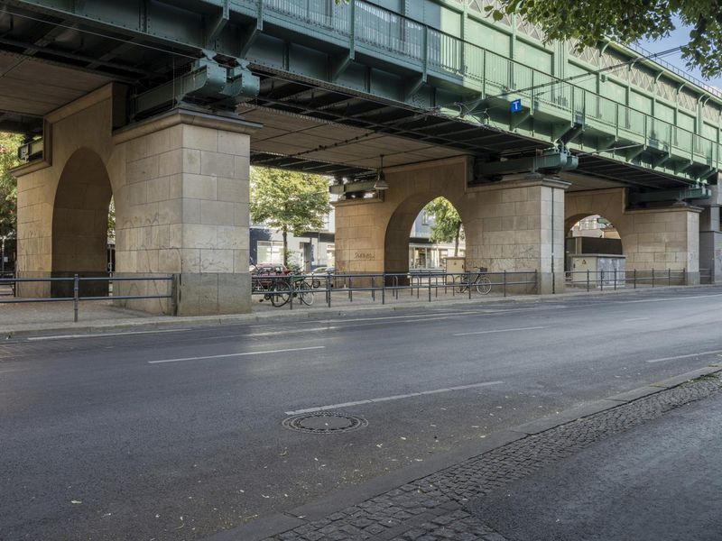 Urban infrastructure in Berlin, Germany HDRi Maps and Backplates