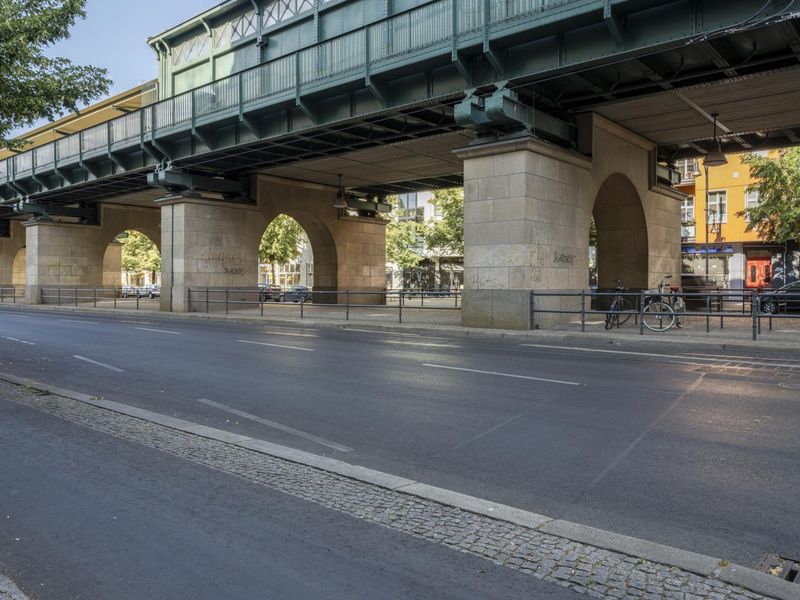 Berlin's Urban Infrastructure: A Classic Architecture Bridge Over the ...