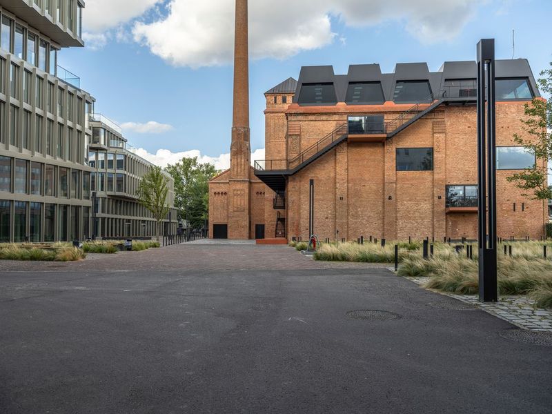 Berlin's Warehouse and Factory Cityscape HDRi Maps and Backplates