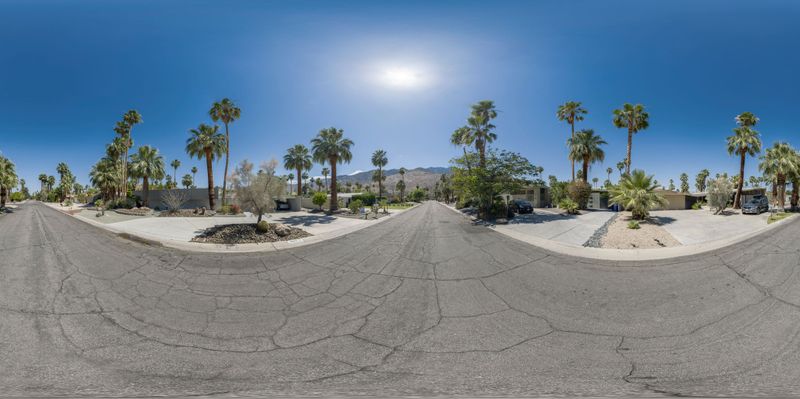 Mid Century Modern in Palm Springs HDRi Maps and Backplates