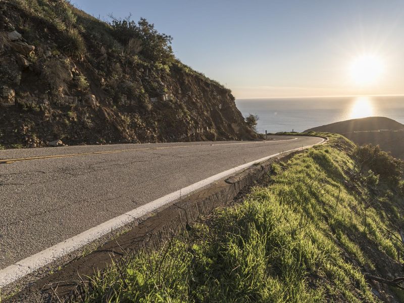 Big Sur: Exploring the Coastal Terrain on a Scenic Road HDRi Maps and ...