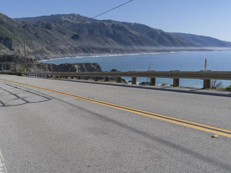 Big Sur Road: Journey through Low Coastal Mountains HDRi Maps and ...