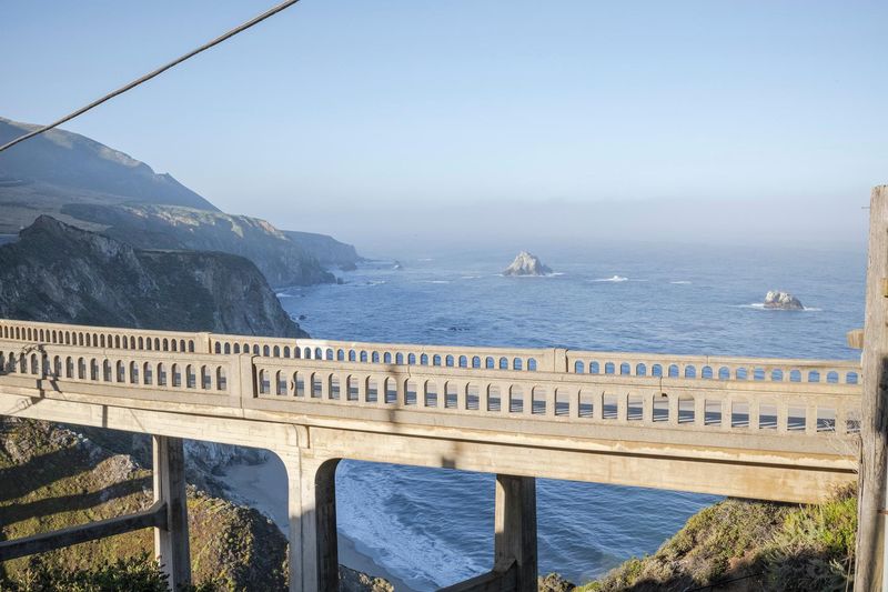 Bixby Creek Bridge Coastal Landscape HDRi Maps and Backplates
