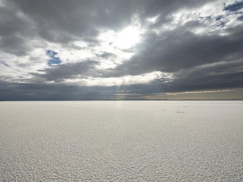 Bonneville Speedway Salt Lake City Landscape HDRi Maps and Backplates