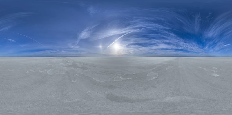 The Boundless Beauty of Salt Flat Deserts HDRi Maps and Backplates