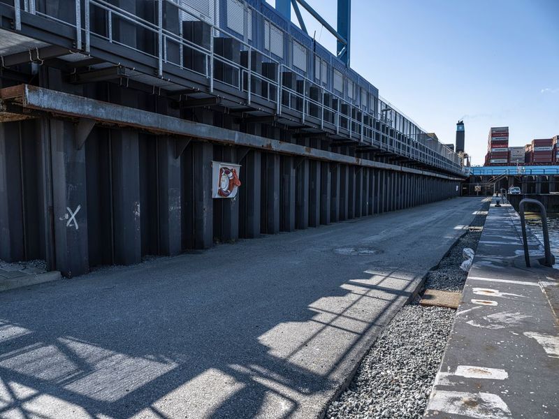Bremen City Bridge Under a Clear Sky HDRi Maps and Backplates