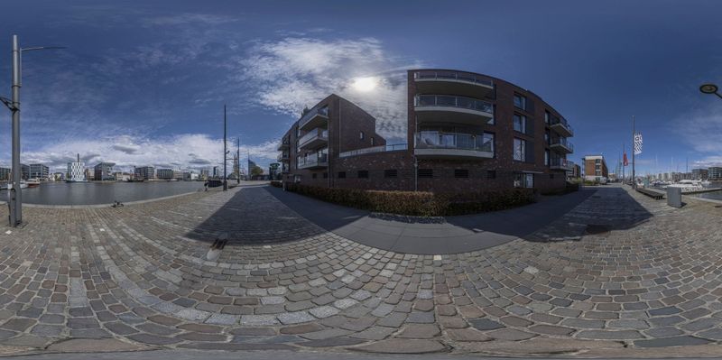 Bremen, Germany: Urban Landscape and City Life HDRi Maps and Backplates