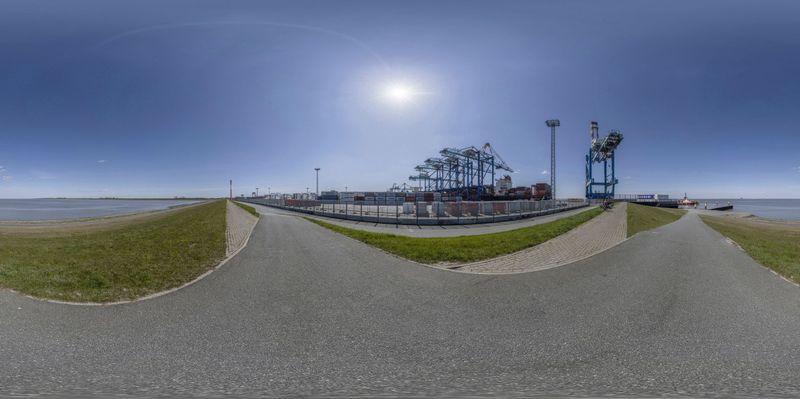 Bremen's Industrial Landscape: The Floating Highway HDRi Maps and ...
