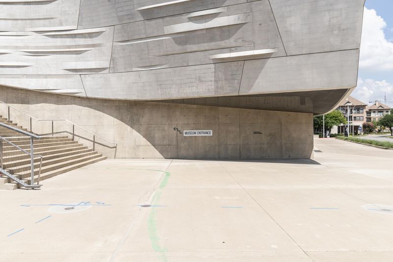 Brutalist Architecture in the City's Open Space HDRi Maps and Backplates