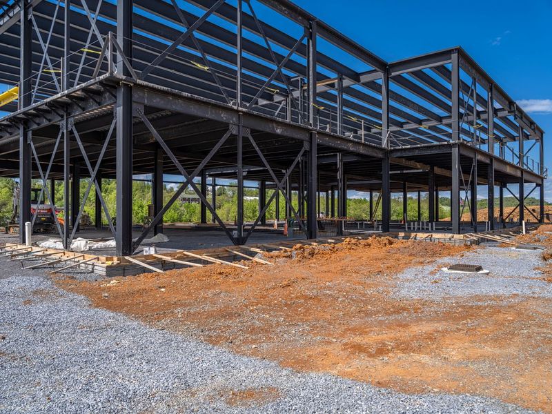 Building Architecture: Steel Construction at Work HDRi Maps and Backplates