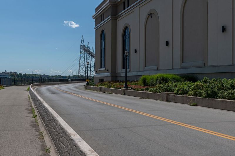 A Side of a Building on a Highway in Canada HDRi Maps and Backplates