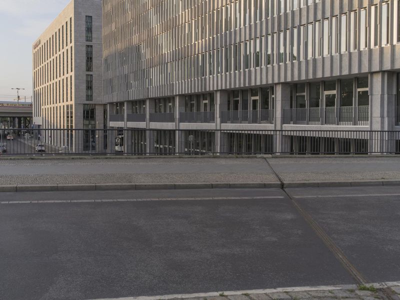 Berlin Business District with Striking Facades HDRi Maps and Backplates