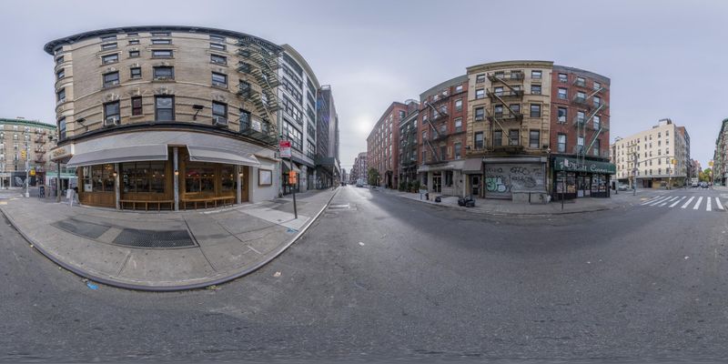 Busy Street in Manhattan, New York HDRi Maps and Backplates